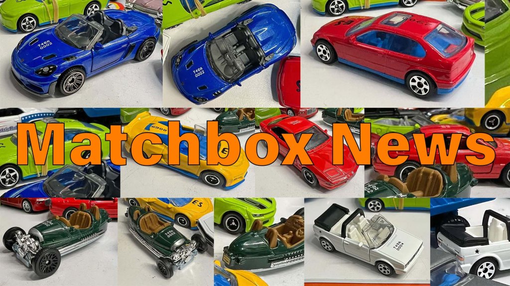 Matchbox News – 12/23/24 – Corvette E-Ray, Morgan 3 Wheeler, Boxster ...